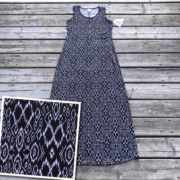 LuLaRoe | Dresses | Nwt Lularoe Dani Snakeskin Black White Maxi Dress ...
